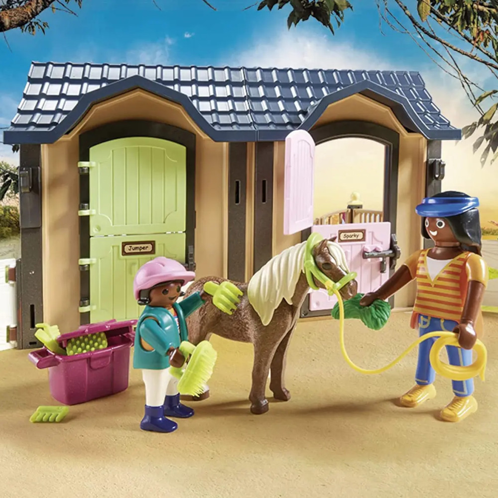 Playmobil 70995 Lovaglás a lovas karámoknál | Playmobil lova
